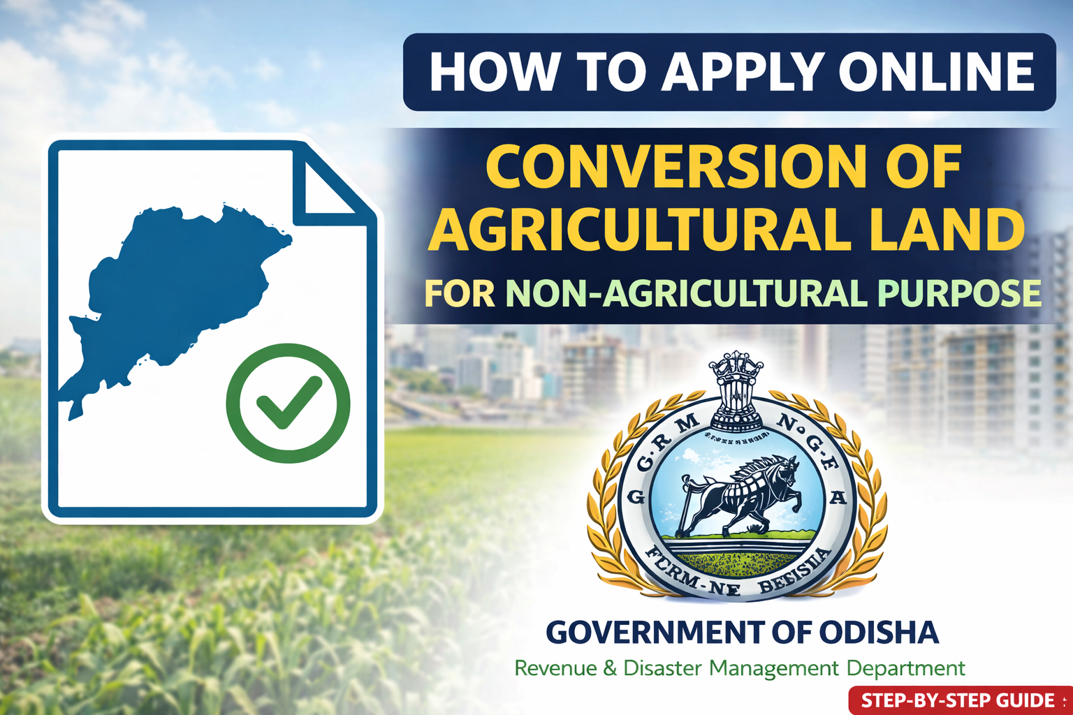 Procedure to Apply for Conversion of Agricultural Land for Non ...